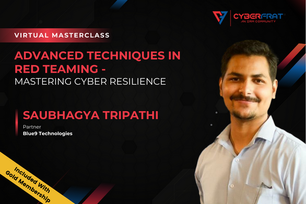 Advanced Techniques in Red Teaming - Mastering Cyber Resilience Advanced Techniques in Red Teaming - Mastering Cyber Resilience