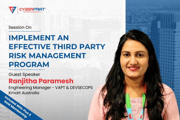 Implement an Effective Third Party Risk Management Program Implement an Effective Third Party Risk Management Program